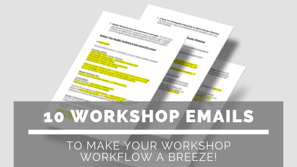 BOUDOIR Photography Workshop Kit: Lesson Plans, Contracts, Marketing ...