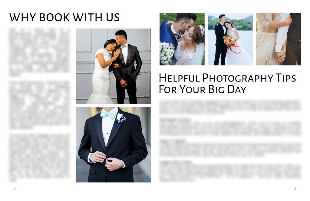 Wedding Photography Client Guide | Welcome Packet Template - BP4U ...