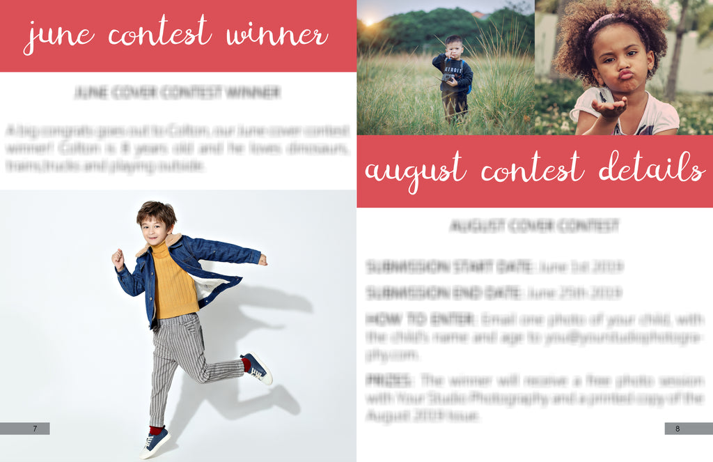 Community Magazine Photographer Kit - BP4U Photographer Resources