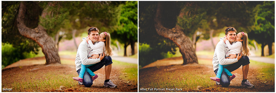 Fall Portrait Preset Pack - BP4U Photographer Resources