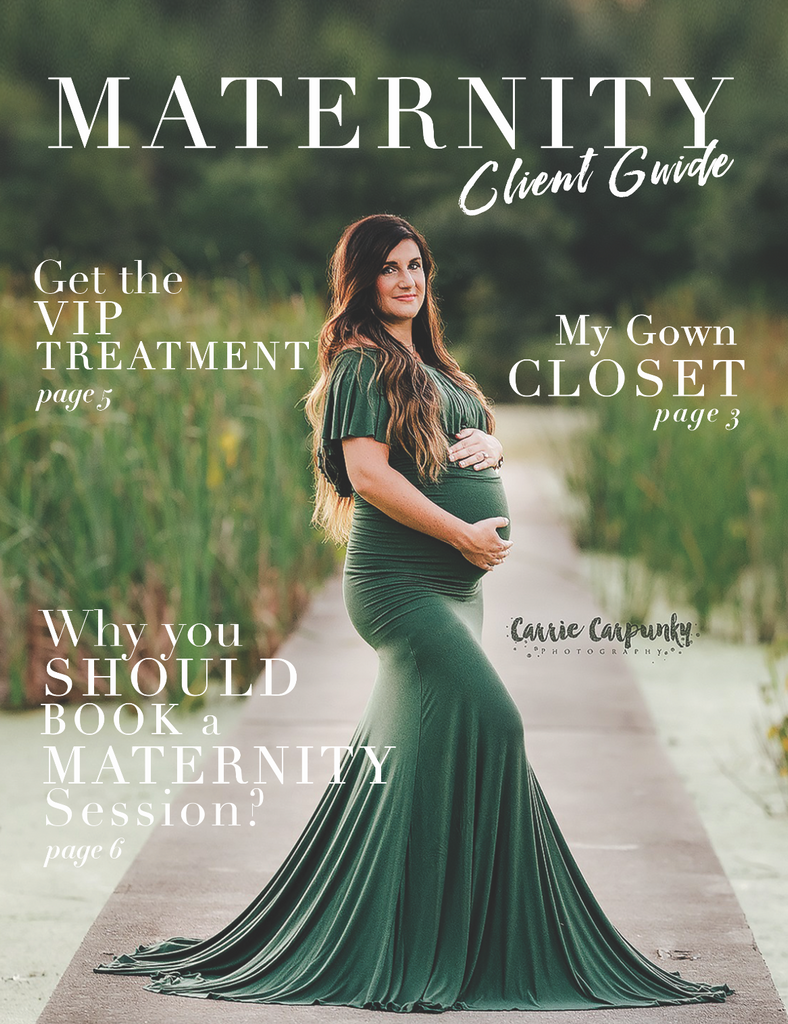 *NEW* Maternity Photography Welcome Packet | Client Guide Magazine ...