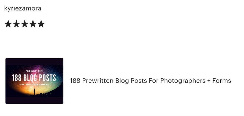 188 Prewritten Blog Posts For Photographers + Forms! - BP4U ...