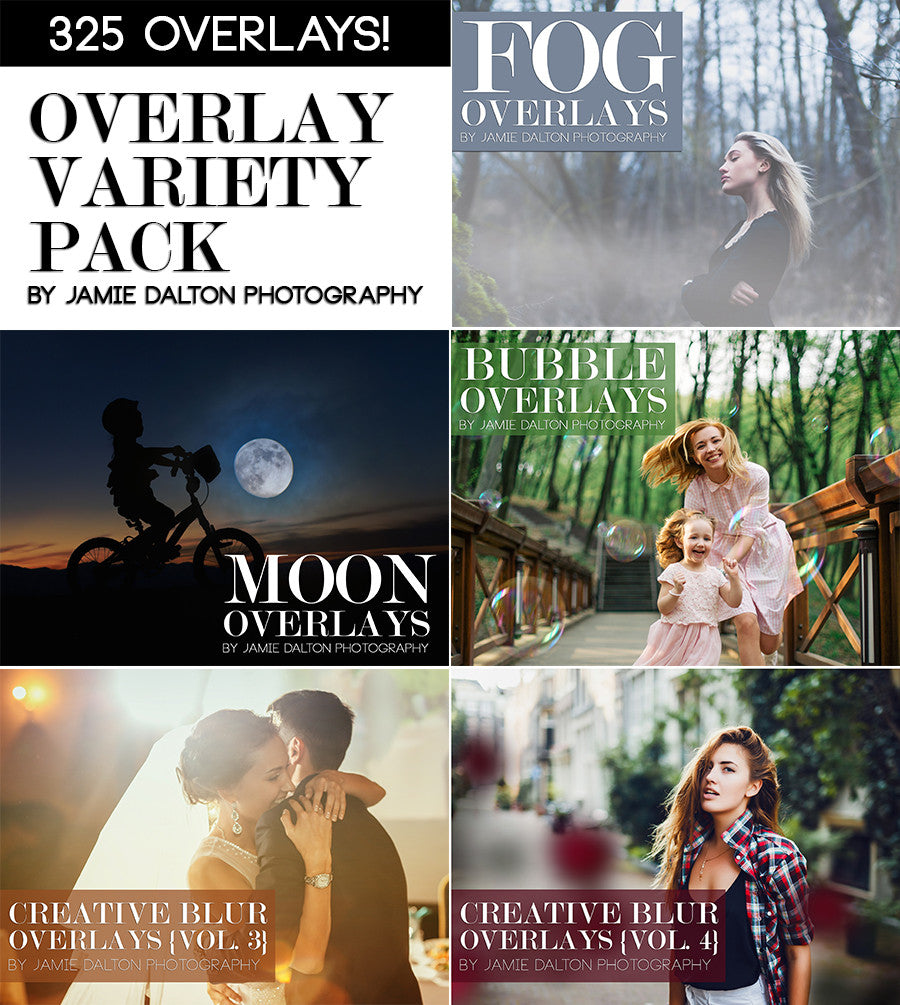 Overlay Variety Pack | BP4U Photographer Resources