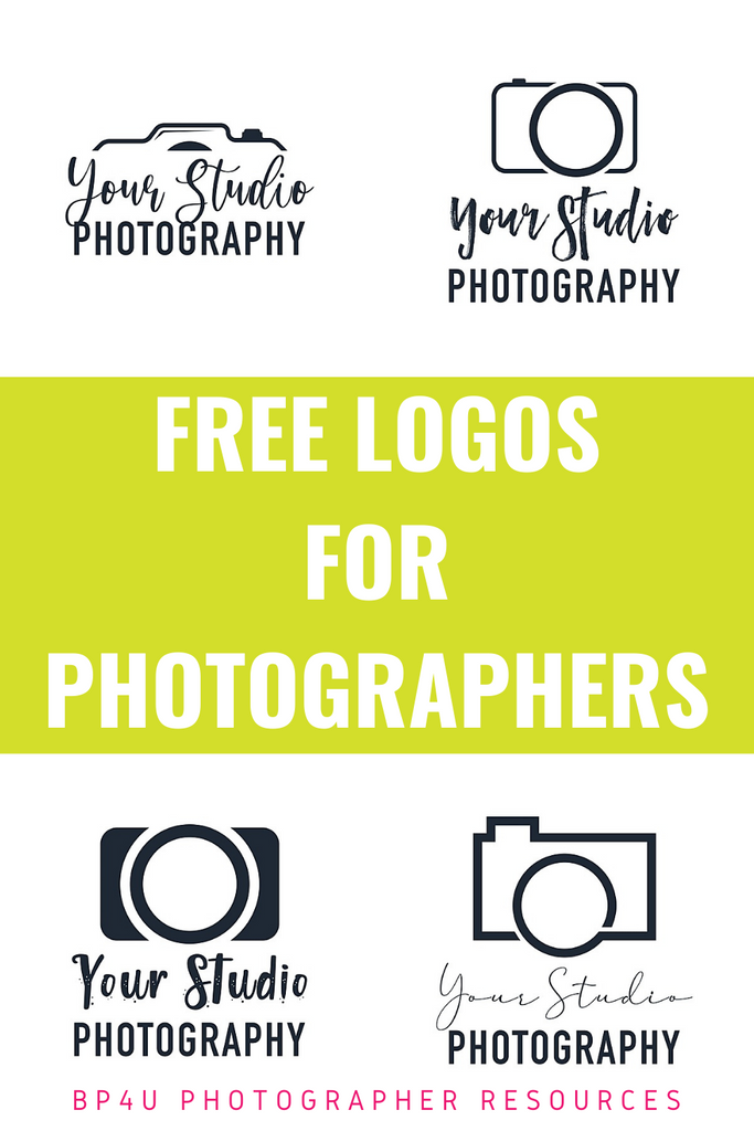 25 Free Photography Logos for Photographers - BP4U Photographer Resources