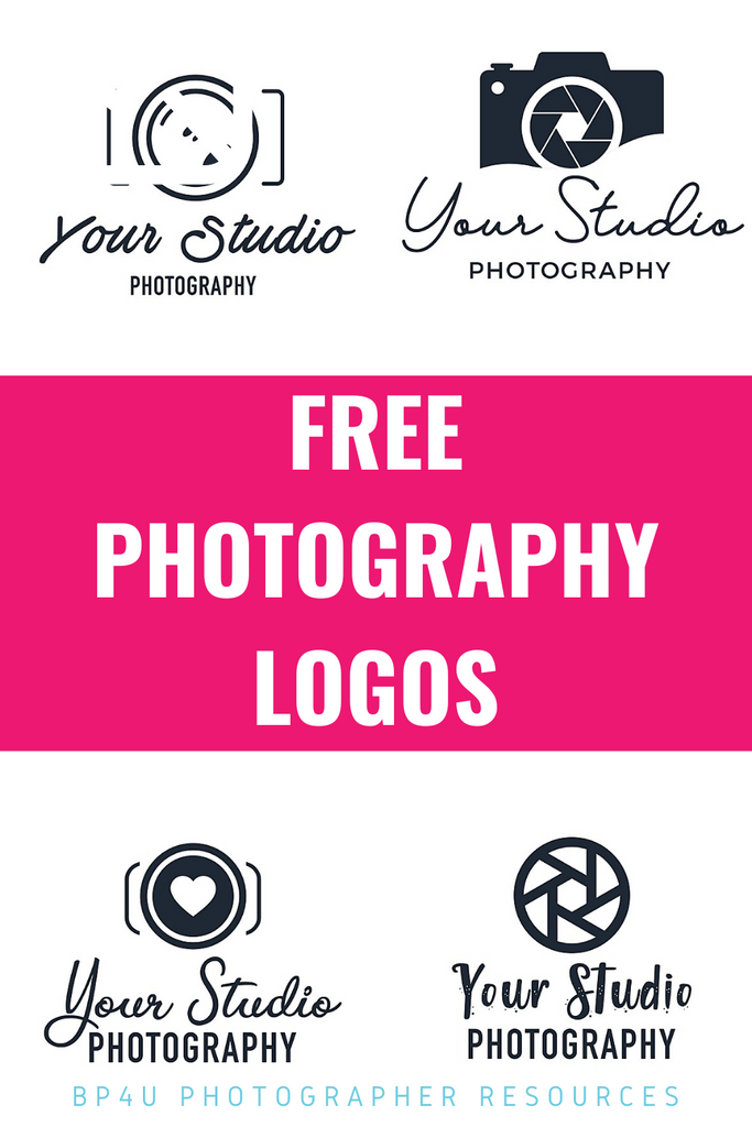 25 Free Photography Logos for Photographers - BP4U Photographer Resources
