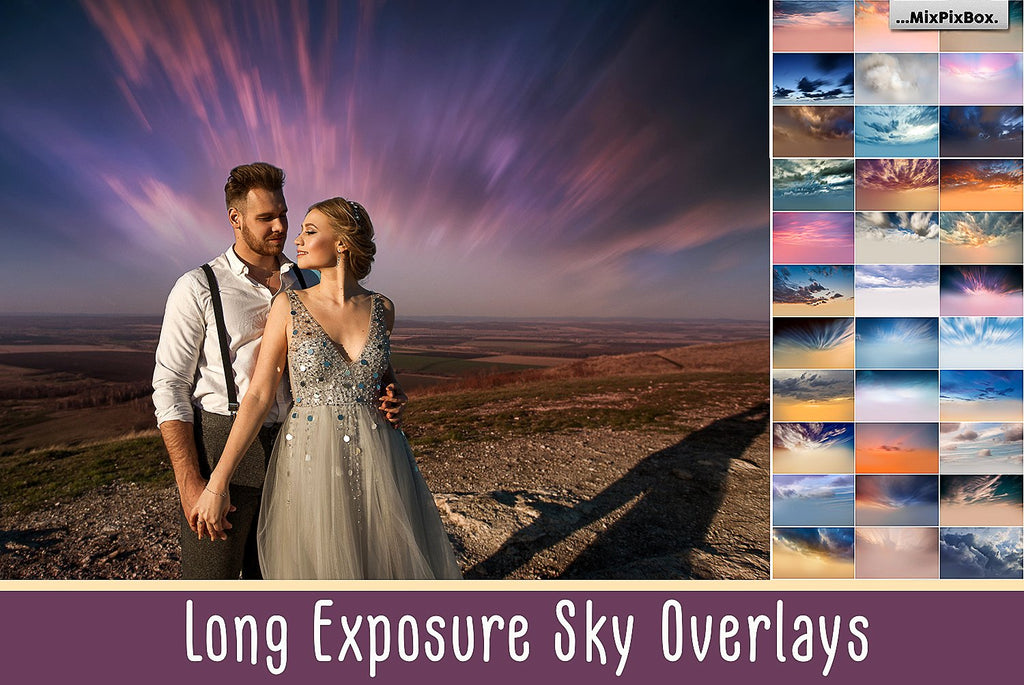1000+ High Resolution Sky Overlays Bundle - BP4U Photographer Resources