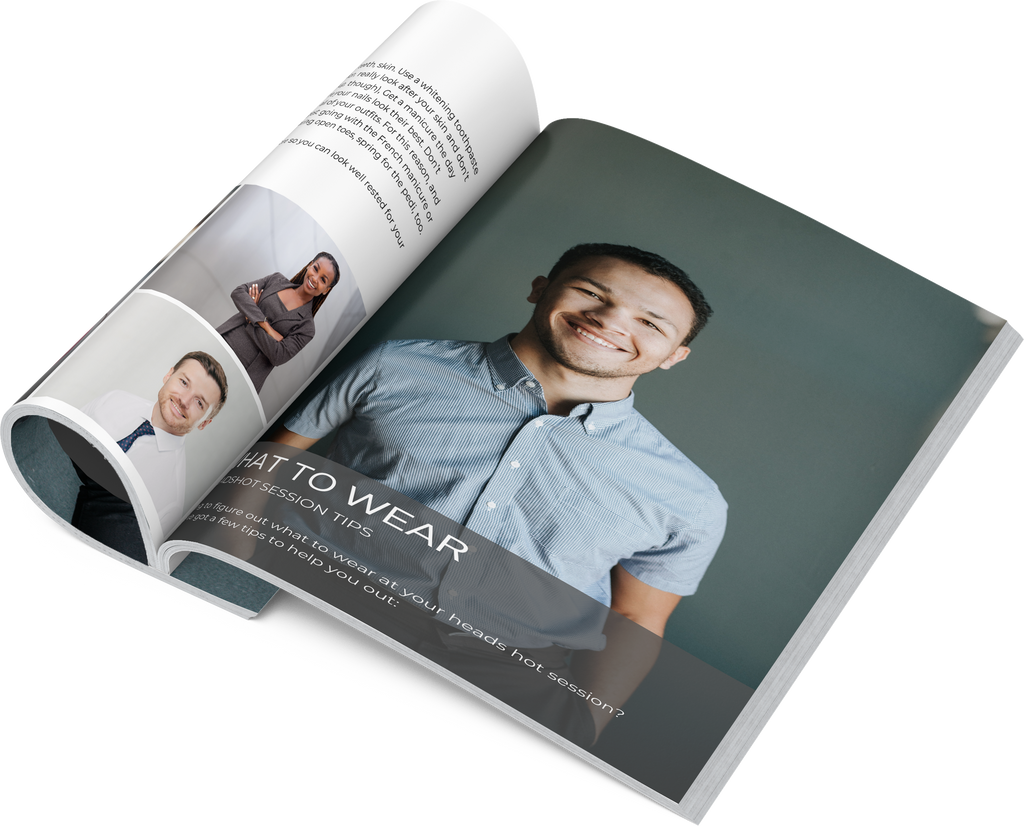 Headshot Photography Session Prep Guide for CANVA, Headshot Client Gui ...